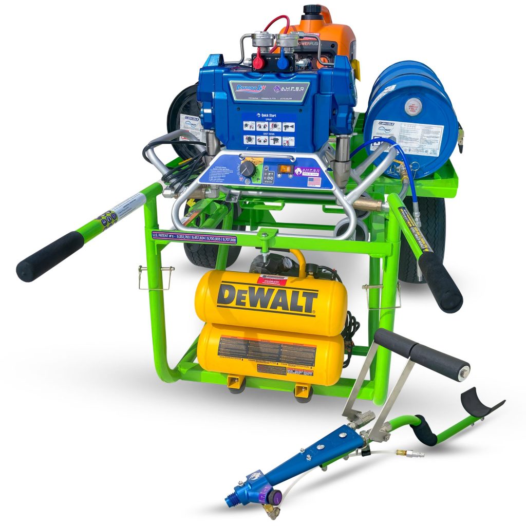 PJR Roof Sprayer Carts - SUPERCHARGE YOUR PRODUCTIVITY